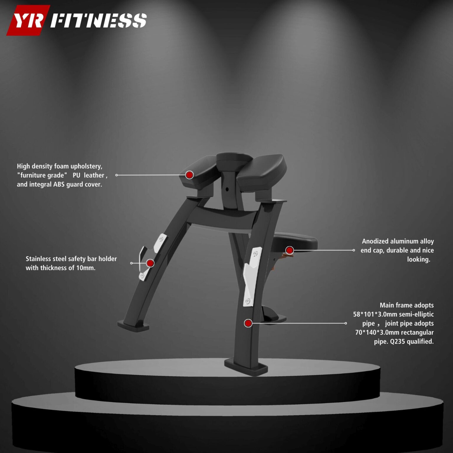 Biceps Curl Rack - YR Fitness