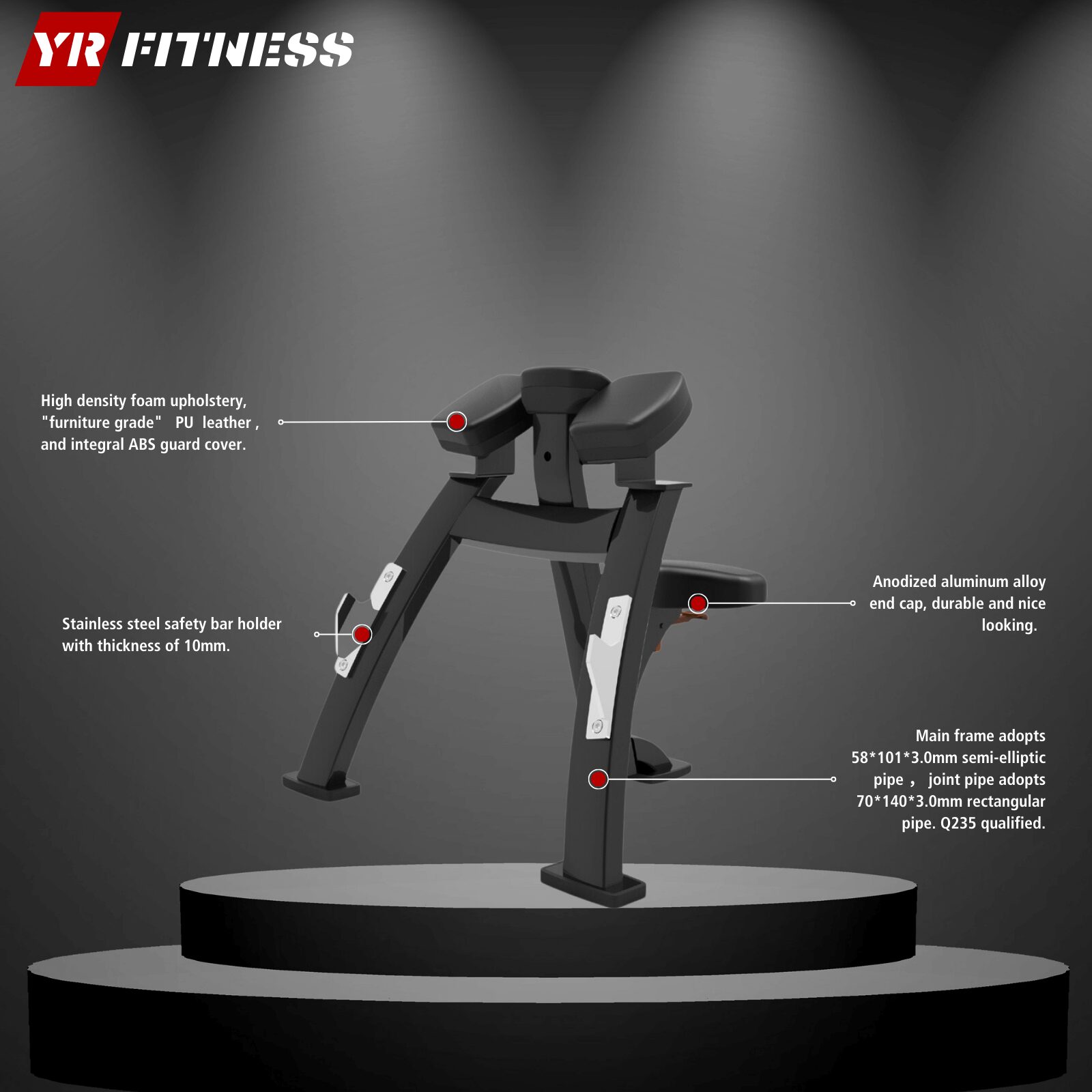 Biceps Curl Rack - YR Fitness