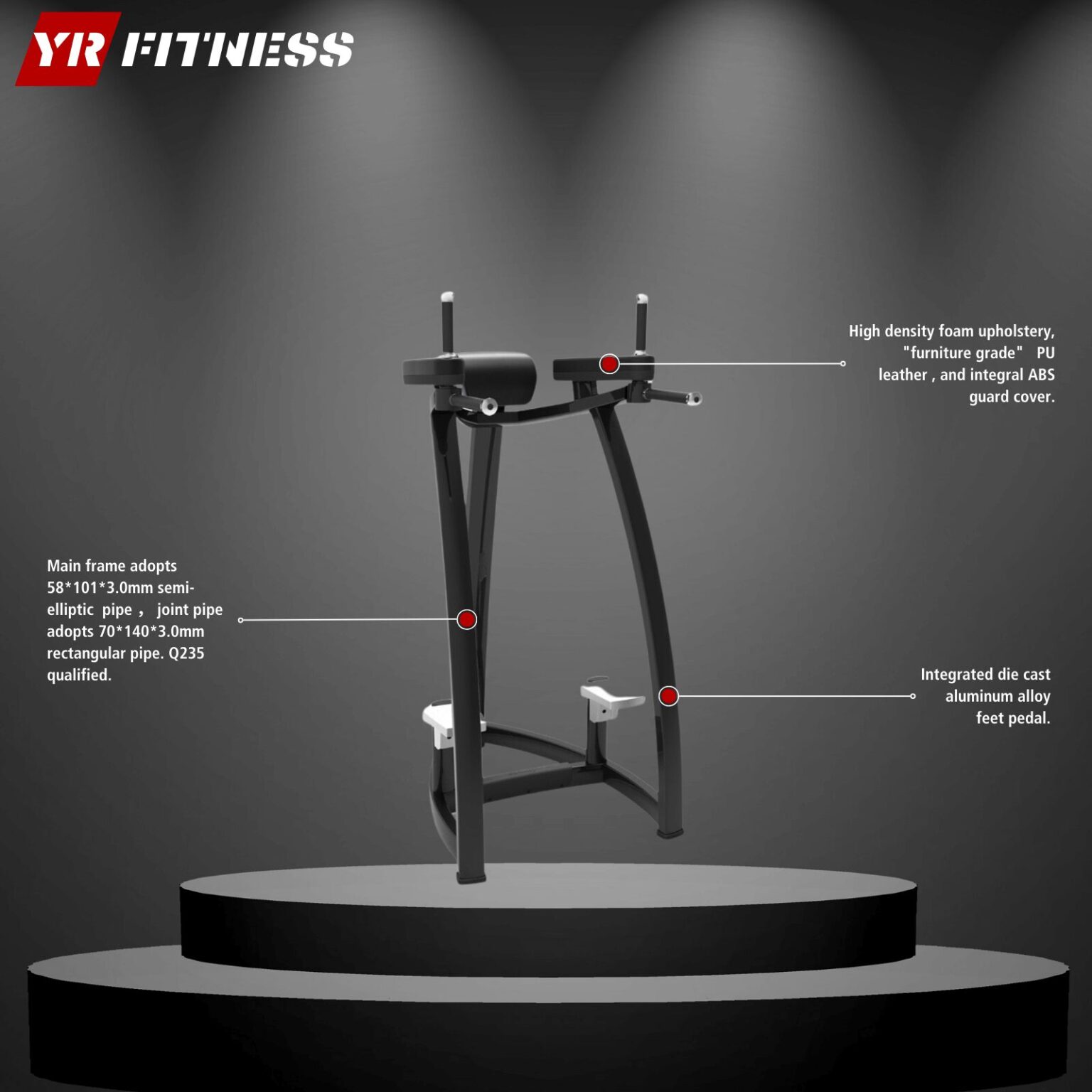 Knees Up/Dip - YR Fitness