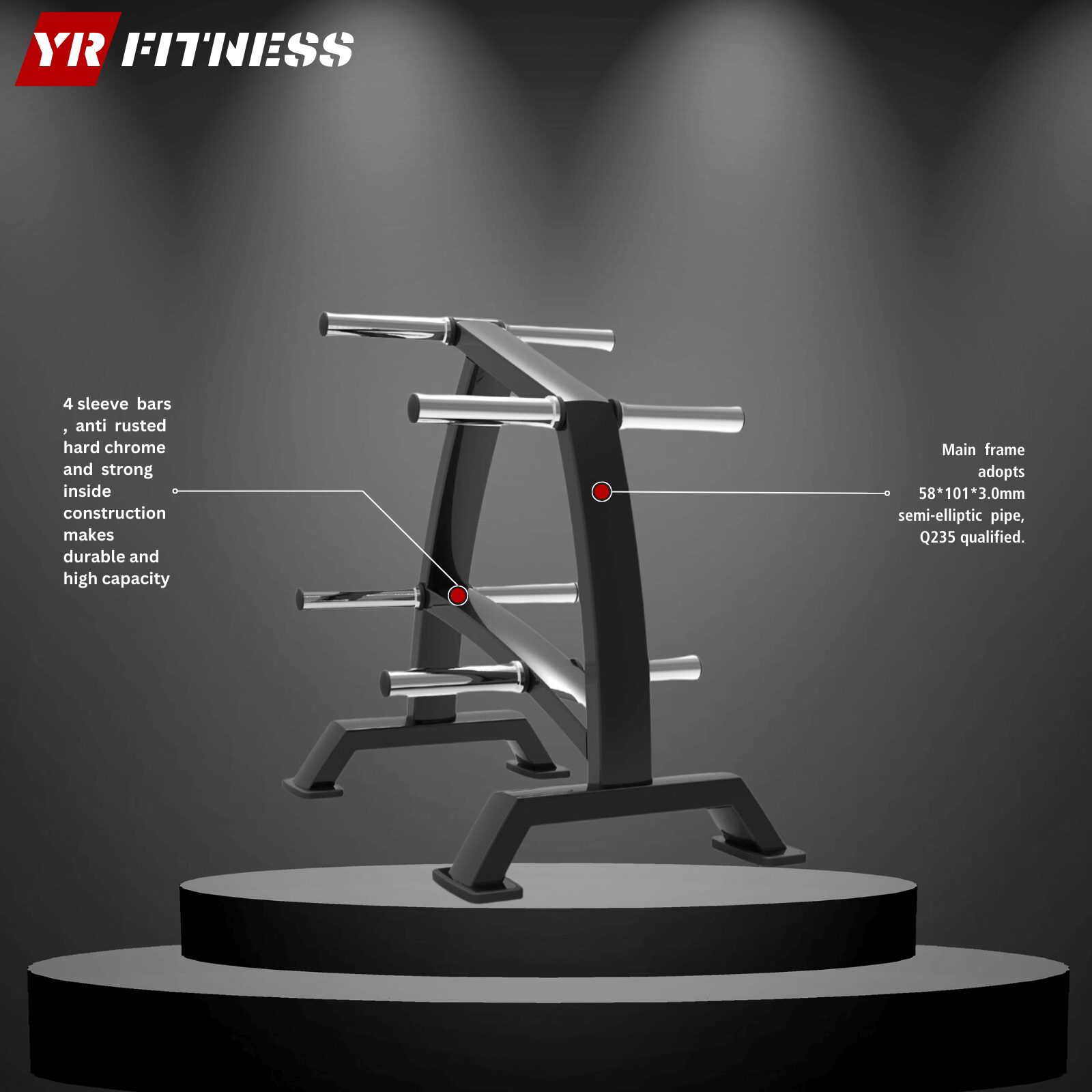 Plate Rack - YR Fitness