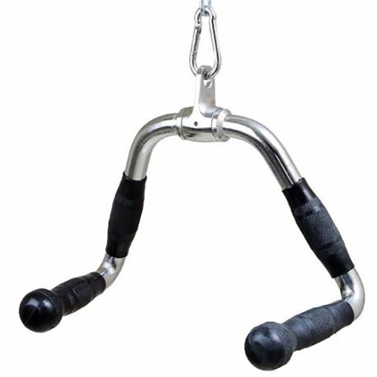 Multifunction Narrow Tricep Seated Row Bar Handle Cable Attachment - YR ...