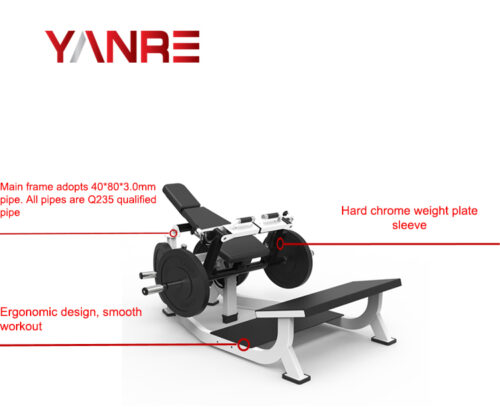 Plate Loaded Hip Thrust Machine