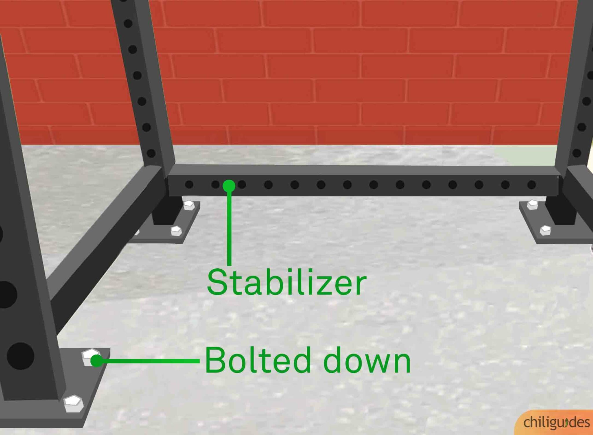 Commercial Squat Stand