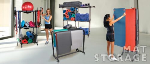 Gym Mat Rack