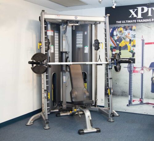Smith Machine With Cable Crossover