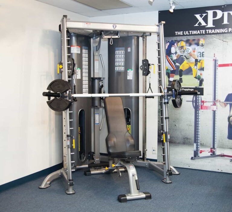 Smith Machine With Cable Crossover