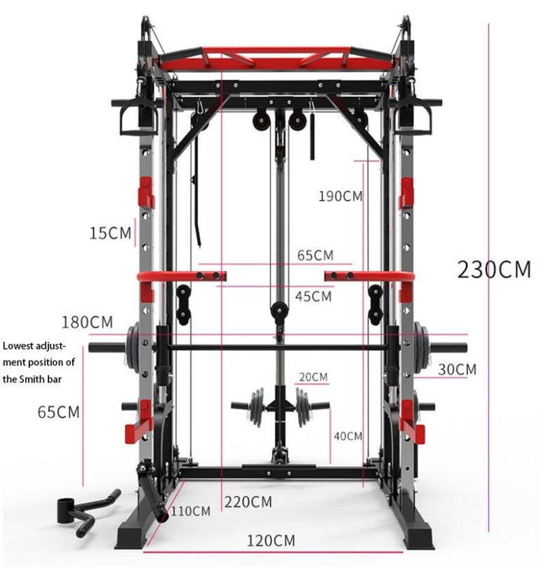 Smith Machine With Cable Crossover