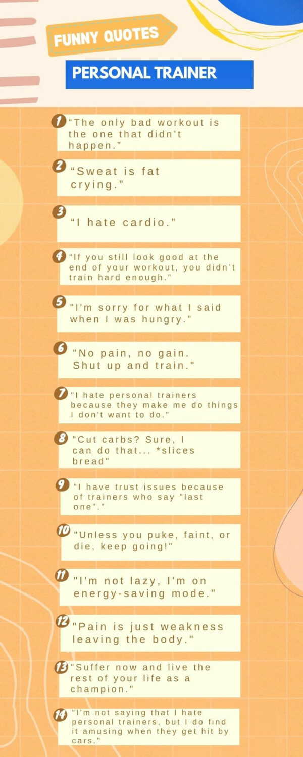 75 Best Personal Trainer Quotes To Help You Stay Motivated - YR Fitness