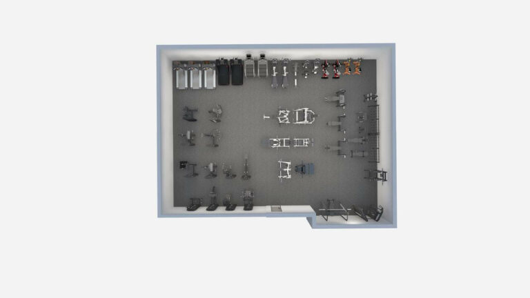 Gym Layout & Equipment Packages - YR Fitness