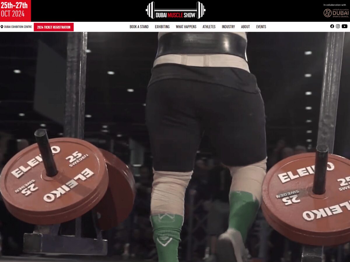 A Beginner’s Guide To The Dubai Muscle Show - YR Fitness