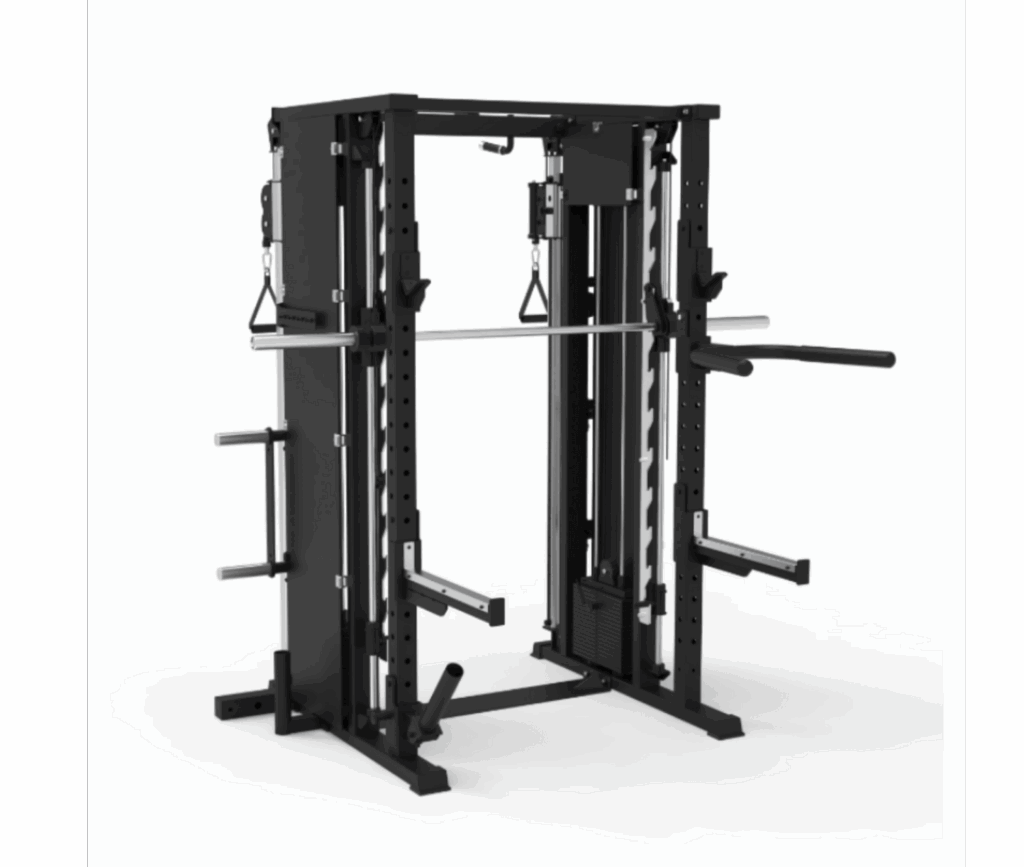Smith & Functional Trainer And Power Rack Combo - YR Fitness